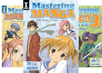 Amazon | Mastering Manga with Mark Crilley: 30 drawing lessons from the ...