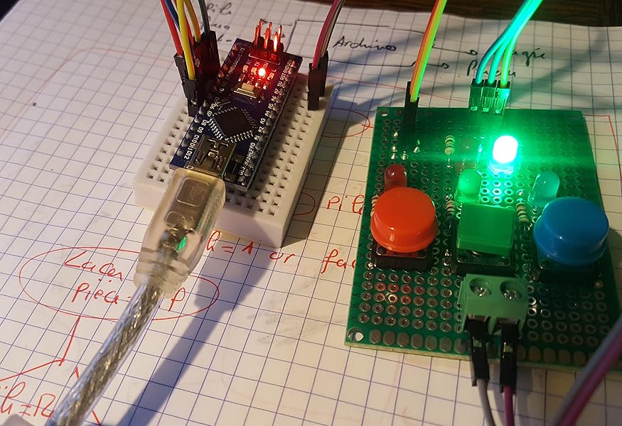 Amazonfr Arduino And Grafcet Codage En C Du Grafcet Avec Arduino 4635