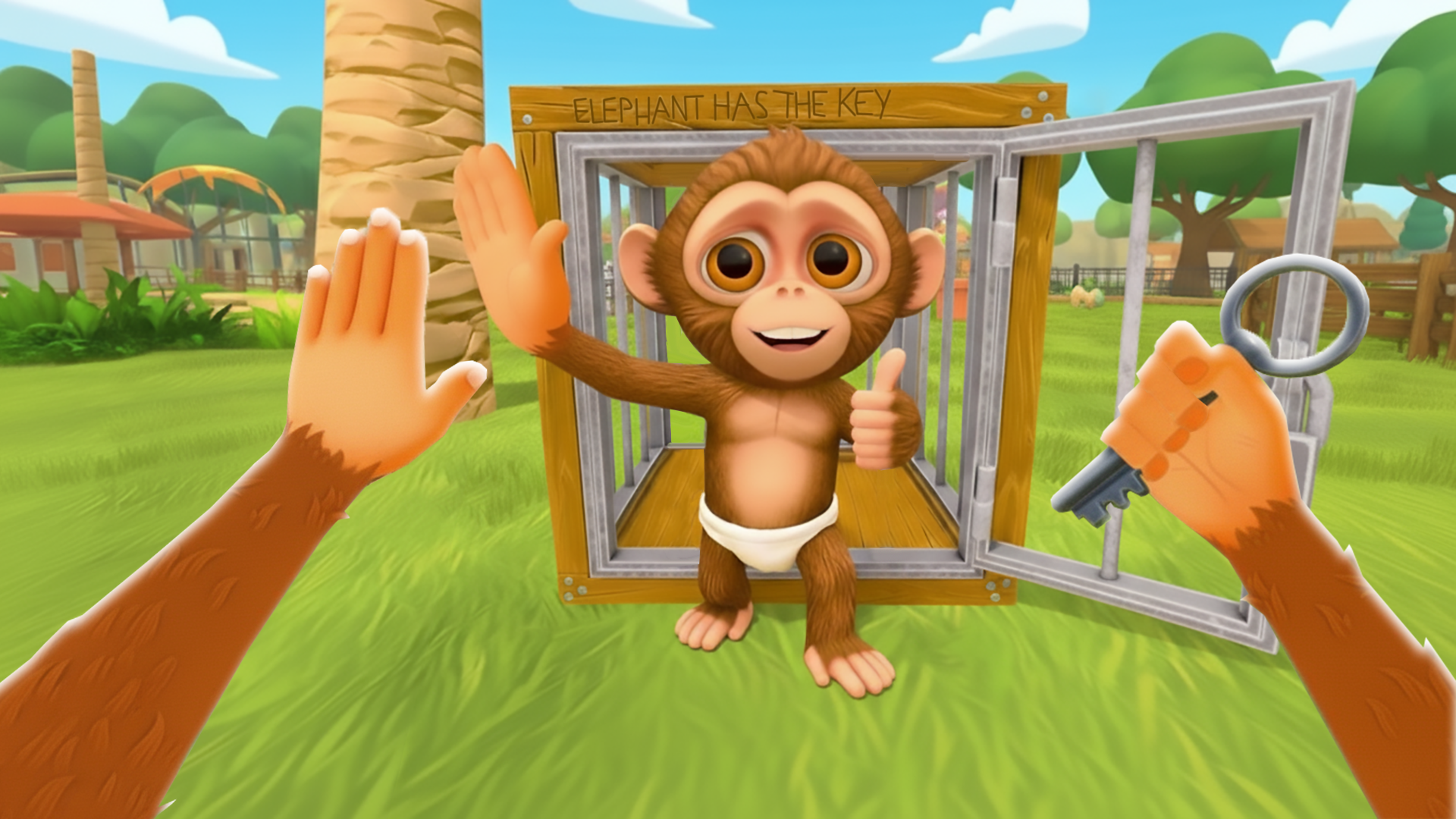 I Am Crazy Monkey Prankster - Animal Zoo Game | New Monkey Games 2026 ...
