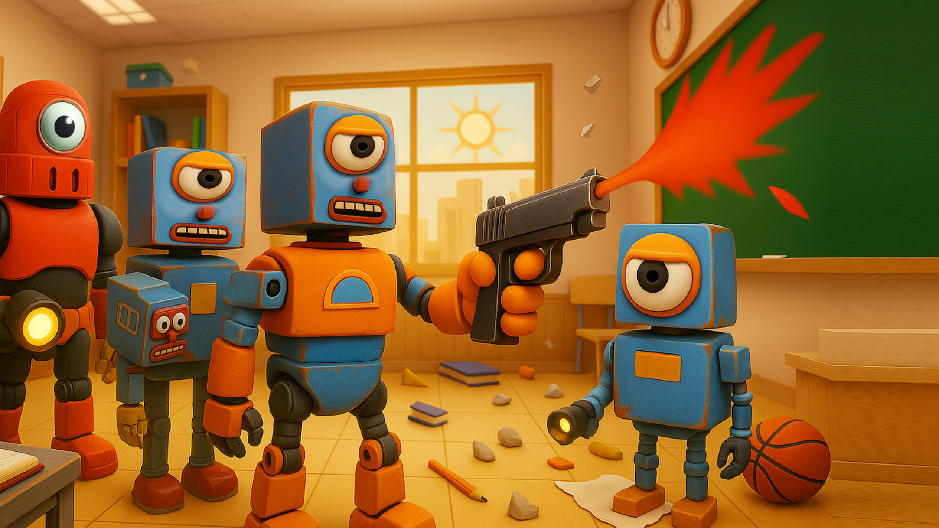 Multiplayer Robot Games - Robot Shooting Survival game - App on Amazon ...