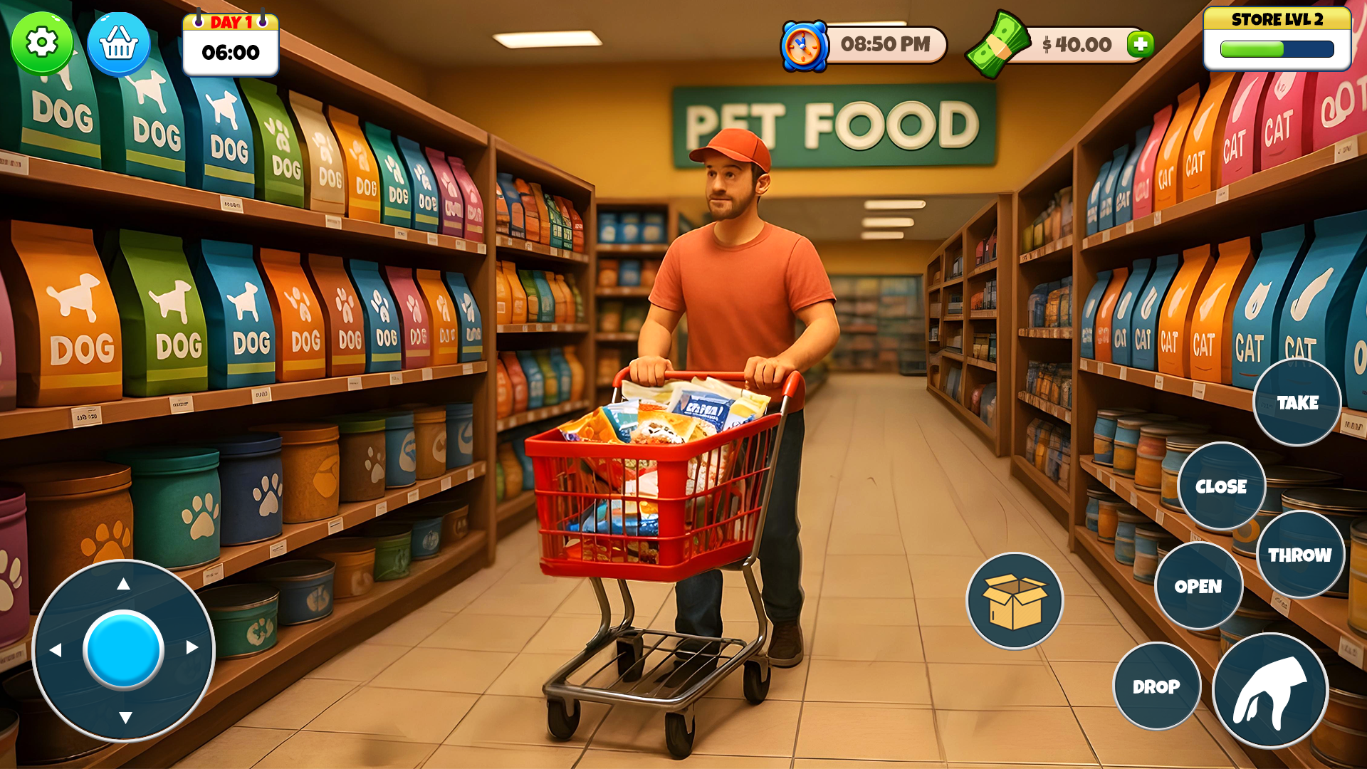 Pet Food Supermarket Simulator- Premium - Application sur Amazon Appstore