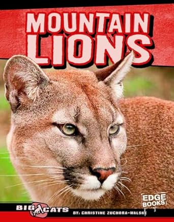 Mountain Lions (Big Cats): Zuchora-Walske, Christine M: 9781429676441 ...