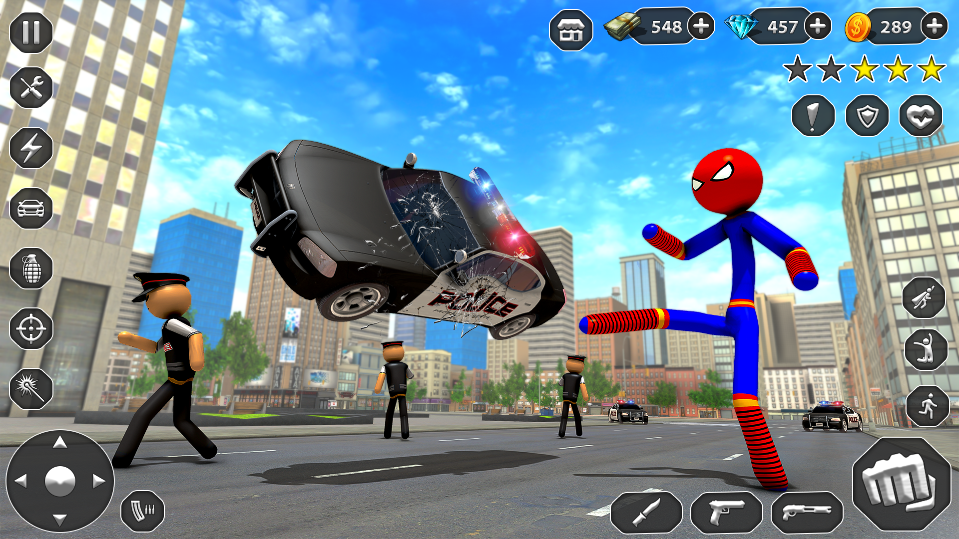 Stickman City Hero: Rope Fight Pro - App on Amazon Appstore