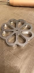 Amazon.com: 8-Piece Rosette&Timbale Set, Aluminum Waffle Molds with ...
