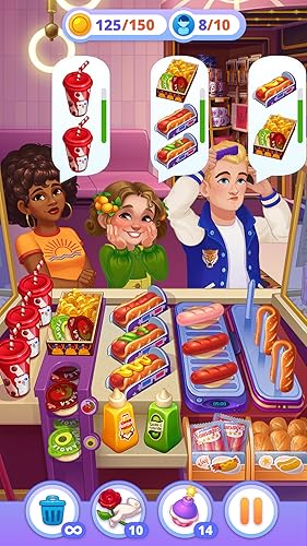 Royal Cooking - 料理の興奮がここに！熱狂の中でおいしいハンバーガー、ケーキ、ピザを作ろう-Amazonアプリストアのアプリ