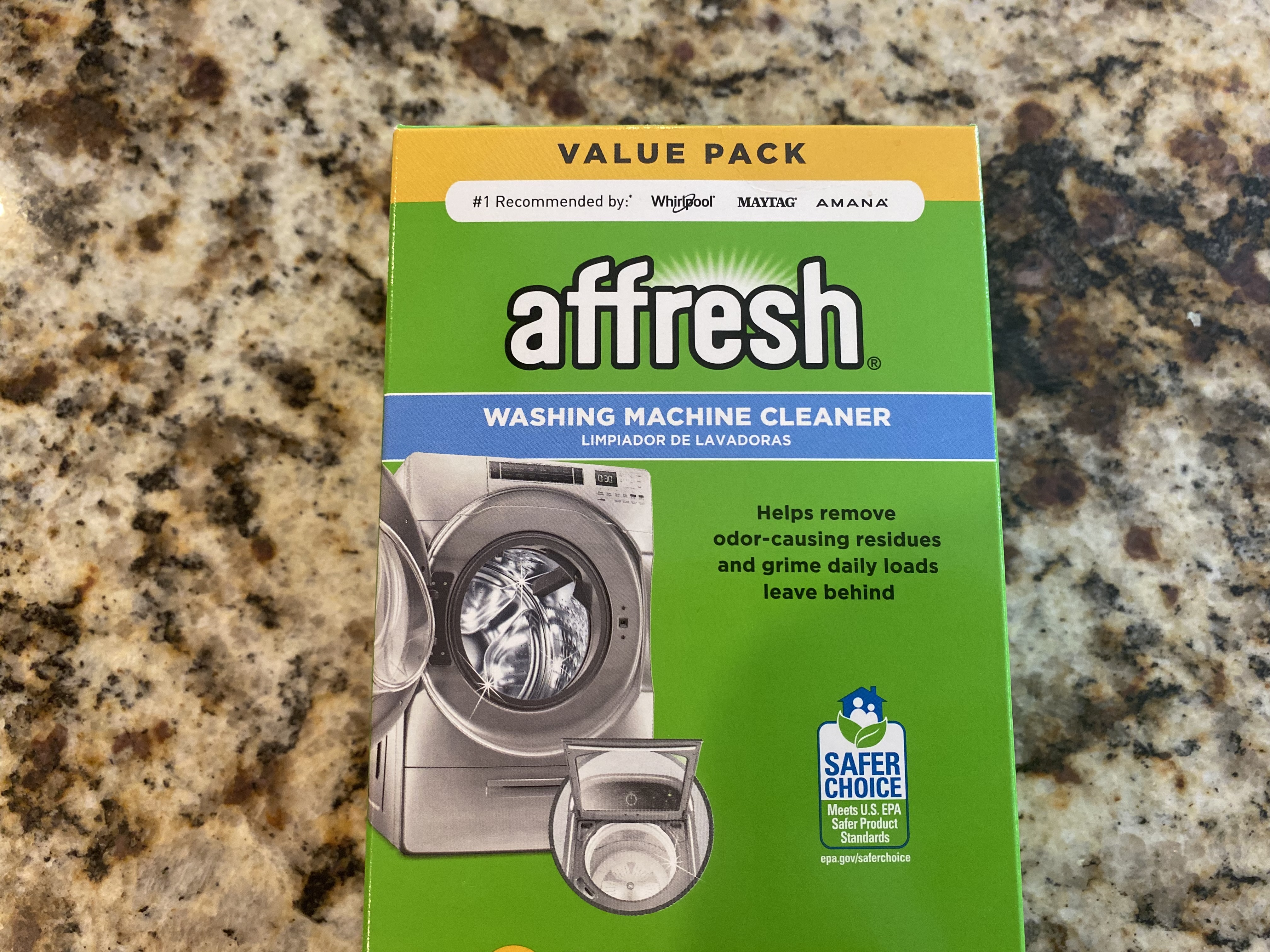 Watch Review of the Affresh Washing Machine Cleaner Tablets on Amazon Live