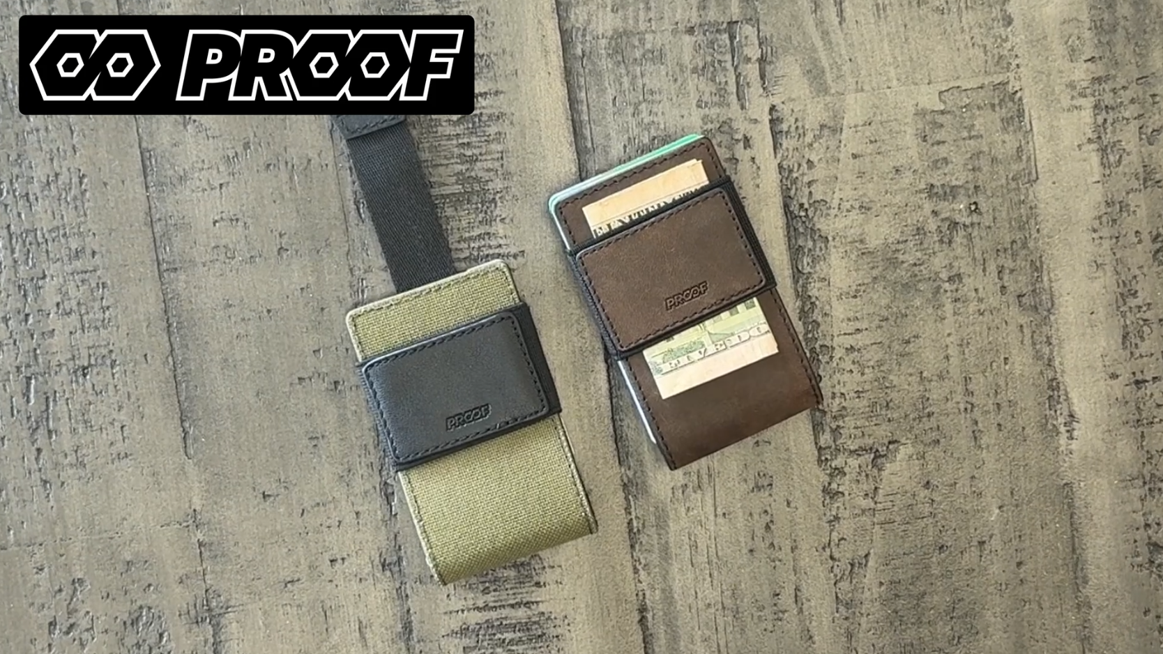Watch Proof Wallets Veteran Owned on Amazon Live