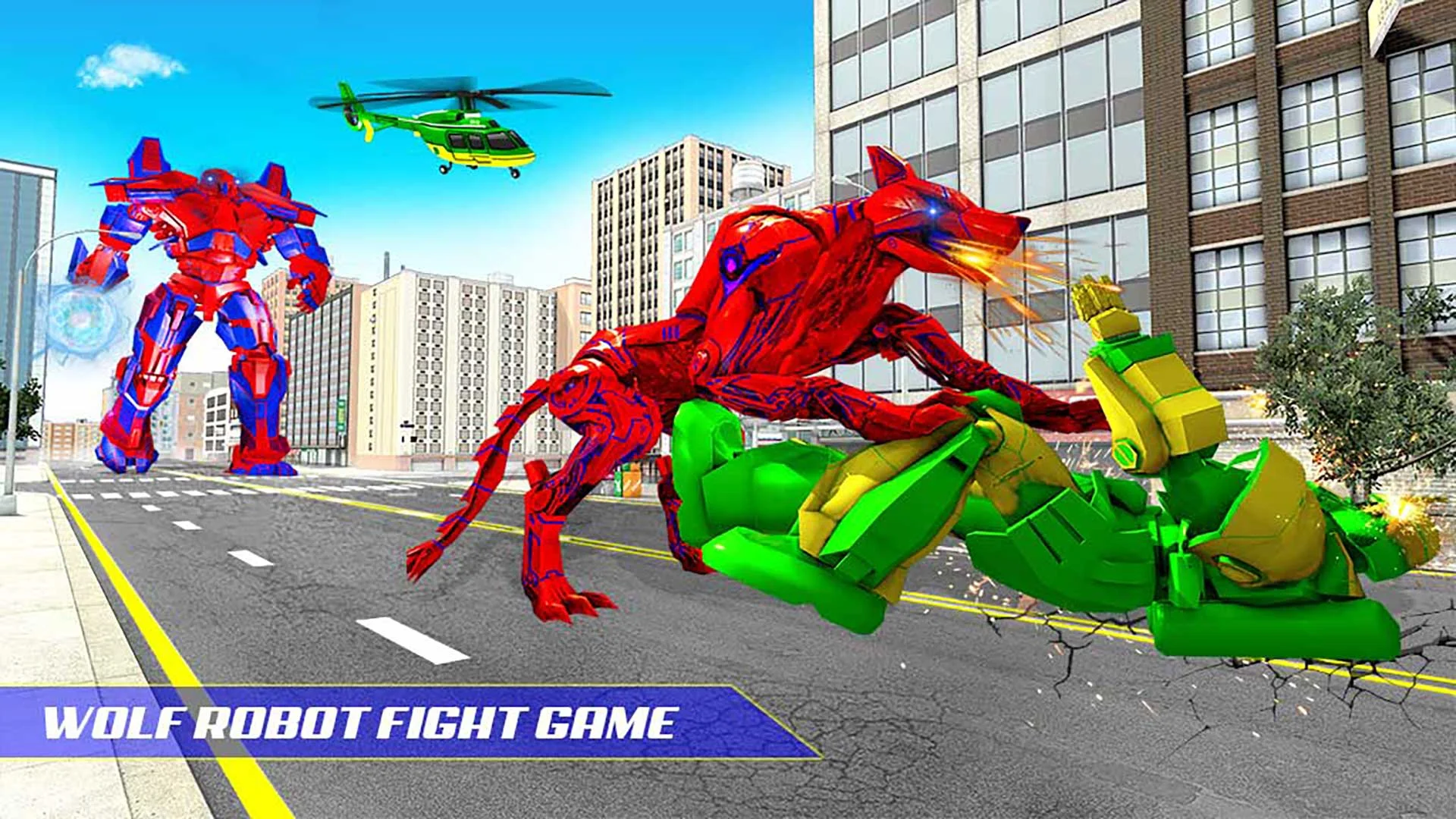 Robot Transform Game: Robot Wolf Transformation Car Robot Game - App on ...