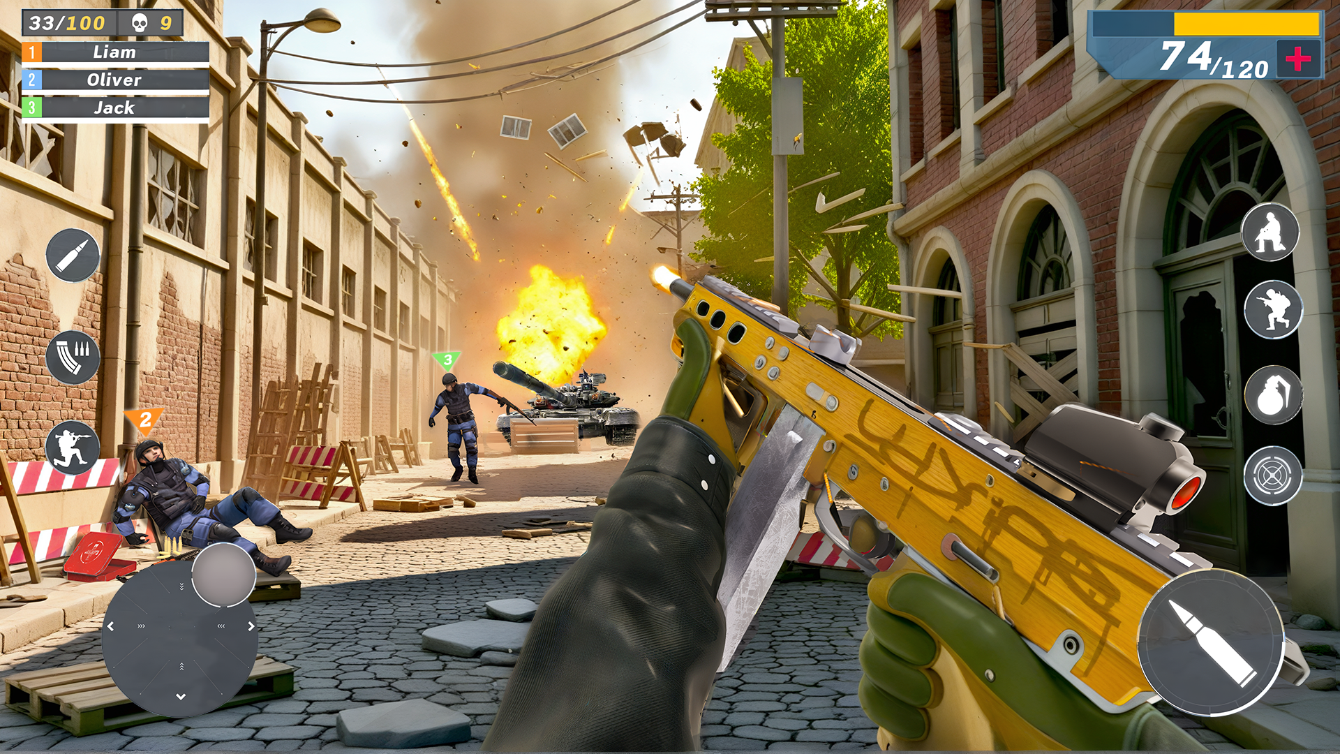 FPS Cover Battle Fire Royale 3d: Modern Gun Arena Games 2025 - App on ...