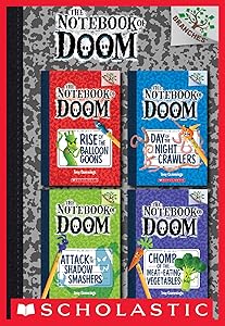 Amazon.co.jp: The Notebook of Doom Collection: Books 1-4 (English ...