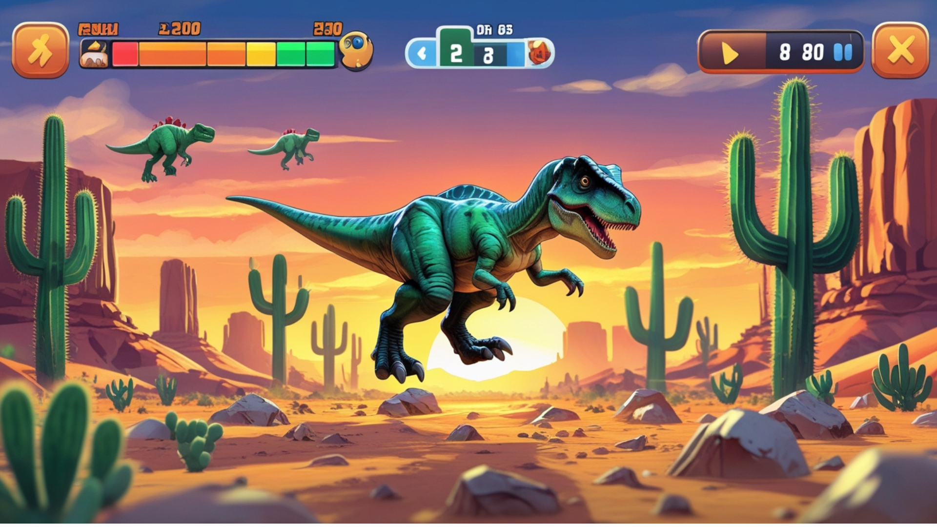 Dino Runner - Classic T-Rex Game - App on Amazon Appstore
