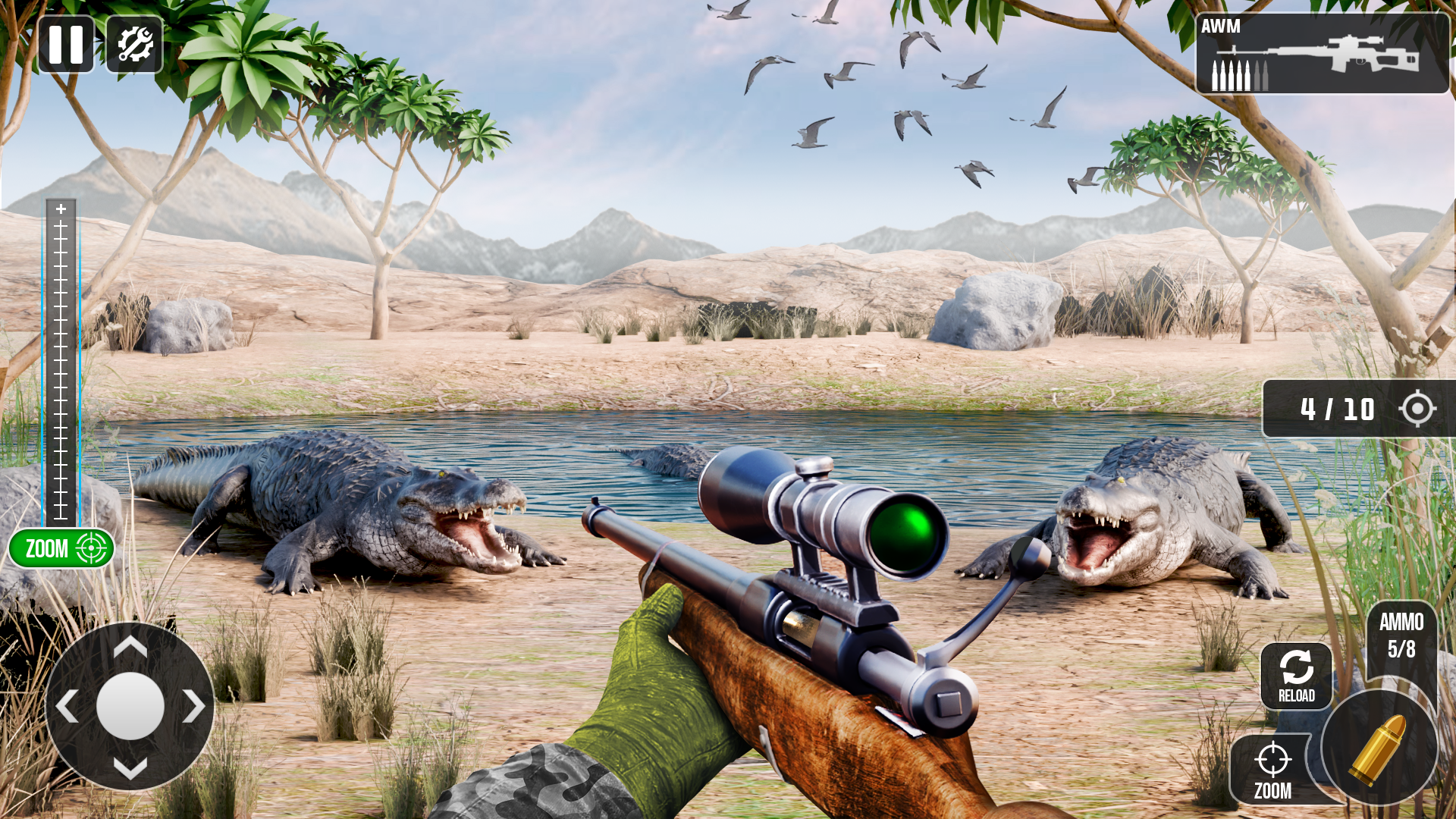 Wild Safari Animal Hunting: FPS Jungle Sniper Shooter Animal Hunter ...