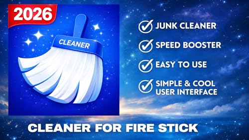 Cleaner for Fire Stick, Fire TV & Fire Tablets - App on Amazon Appstore