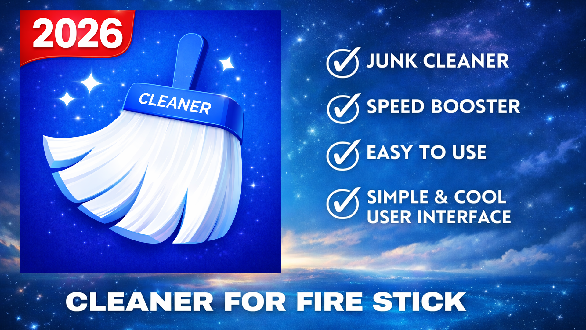 Cleaner for Fire Stick, Fire TV & Fire Tablets - App on Amazon Appstore