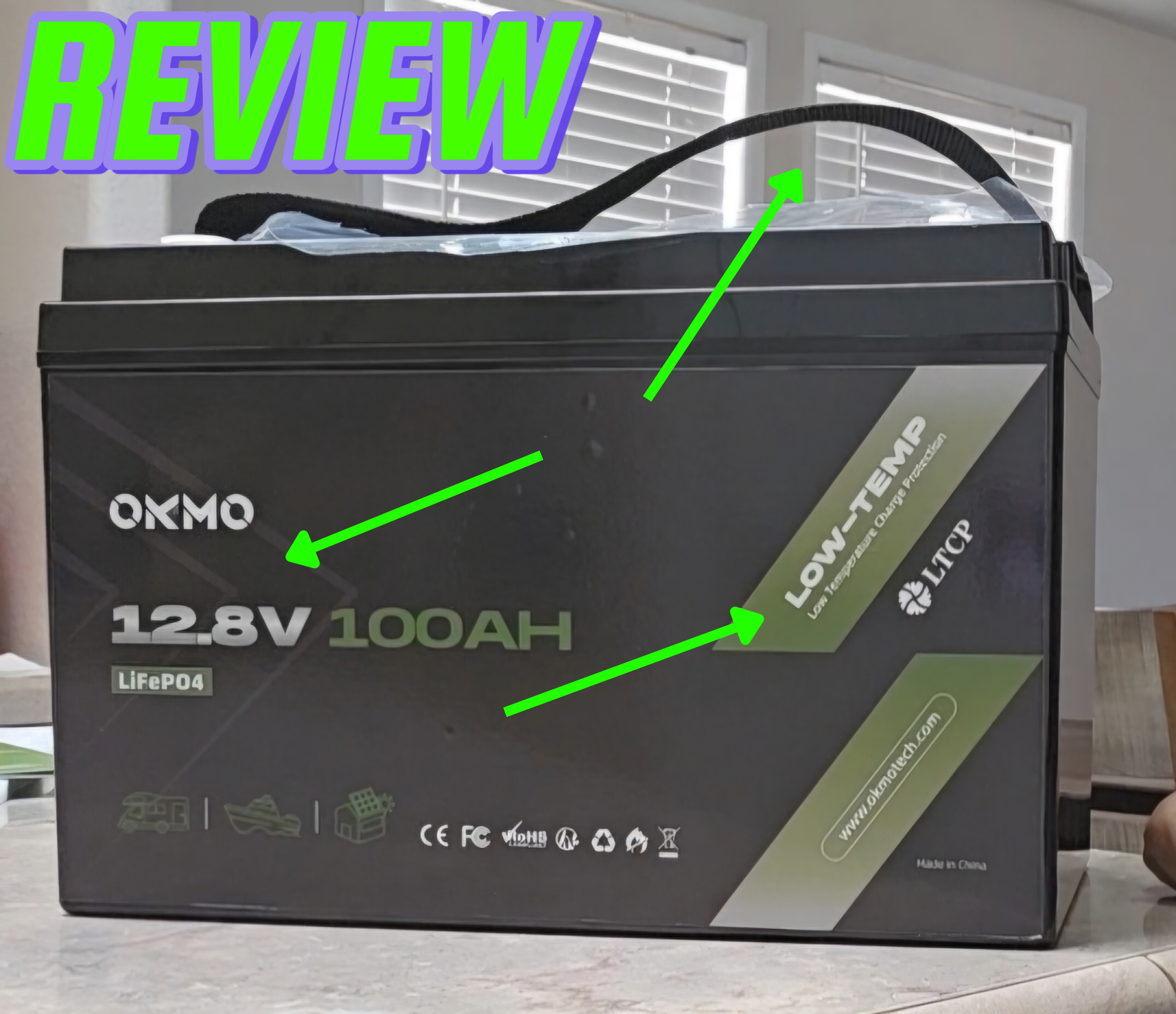 Watch REVIEW - 12V 100Ah LiFePO4 Battery Group31 Lithium Battery on ...