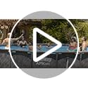 Amazon.com: Bestway APX 365 20' x 52" Above Ground Pool, Round Metal ...
