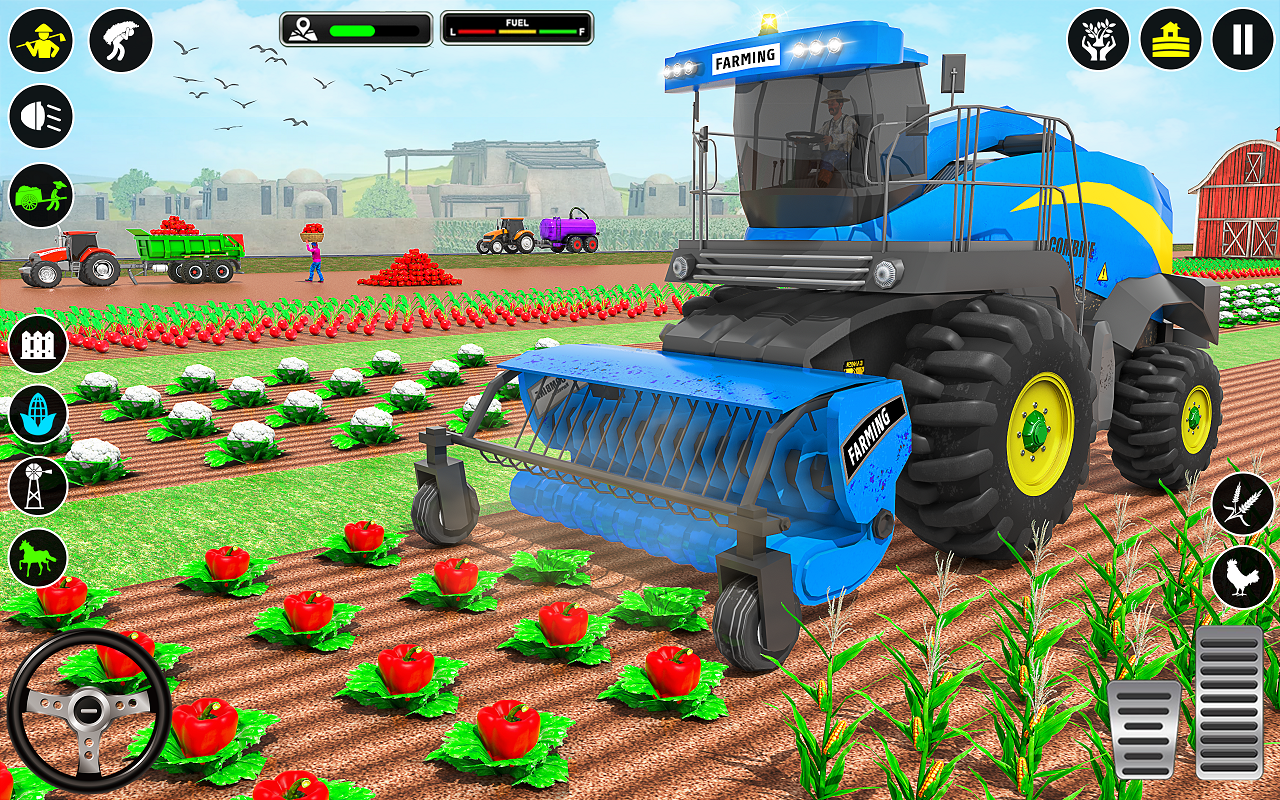 Tractor Farming Tractor Games - Real Tractor Game -Tractor Farming ...