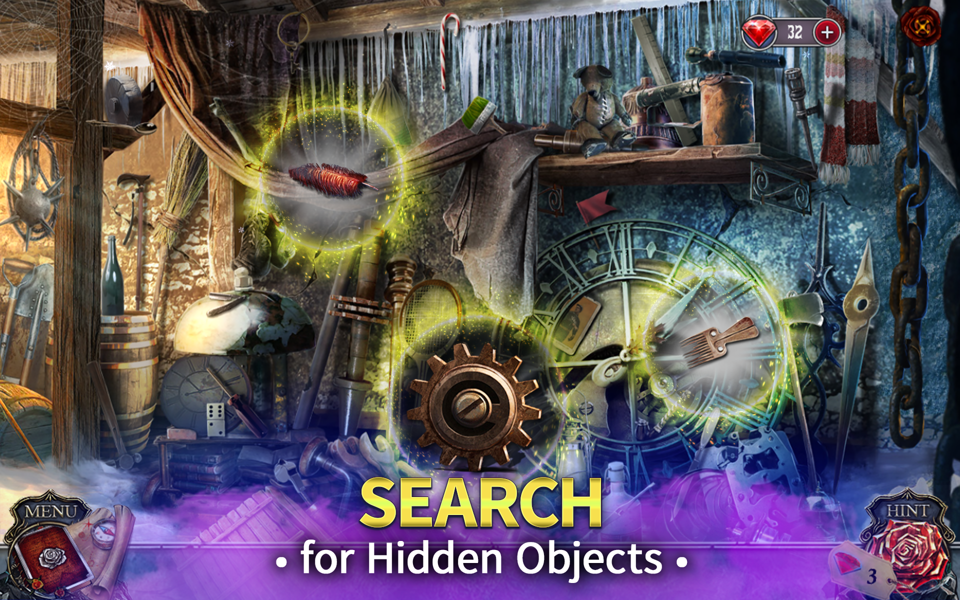 Ice Rose (F2P) - Free Hidden Objects Puzzle Adventure Game - App on ...