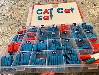 Amazon.com: JoyNote Classroom Magnetic Letters Kit 234 Pcs with Double ...
