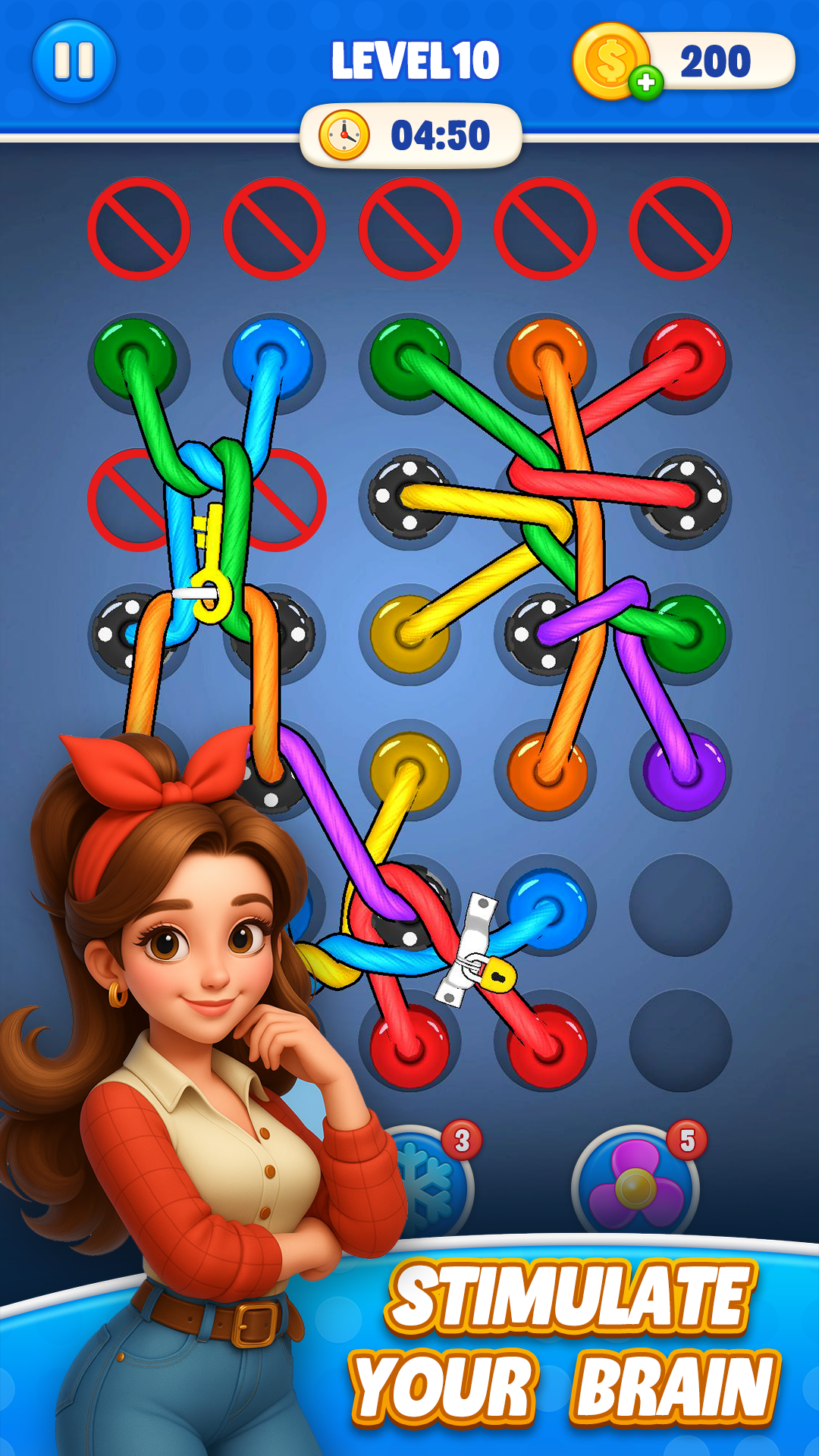 Twisted Knot Busters - Rope Tangle - App on Amazon Appstore