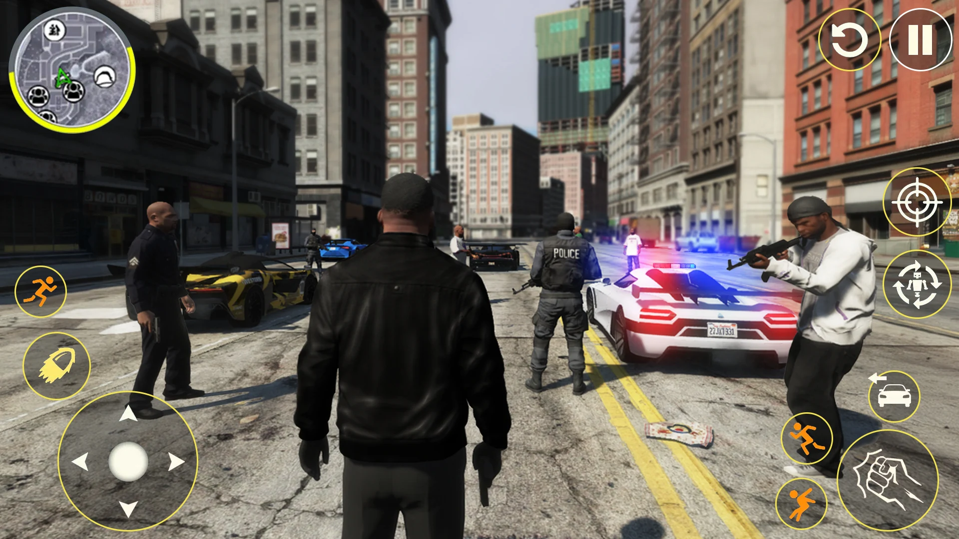 Real Gangster Crime Simulator Games, Gangster Crime Mafia City, GTA'6 ...