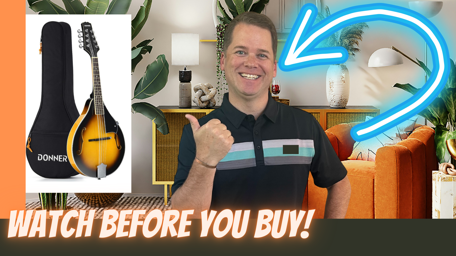 Watch My Honest Review of the Donner A Style Mandolin on Amazon Live