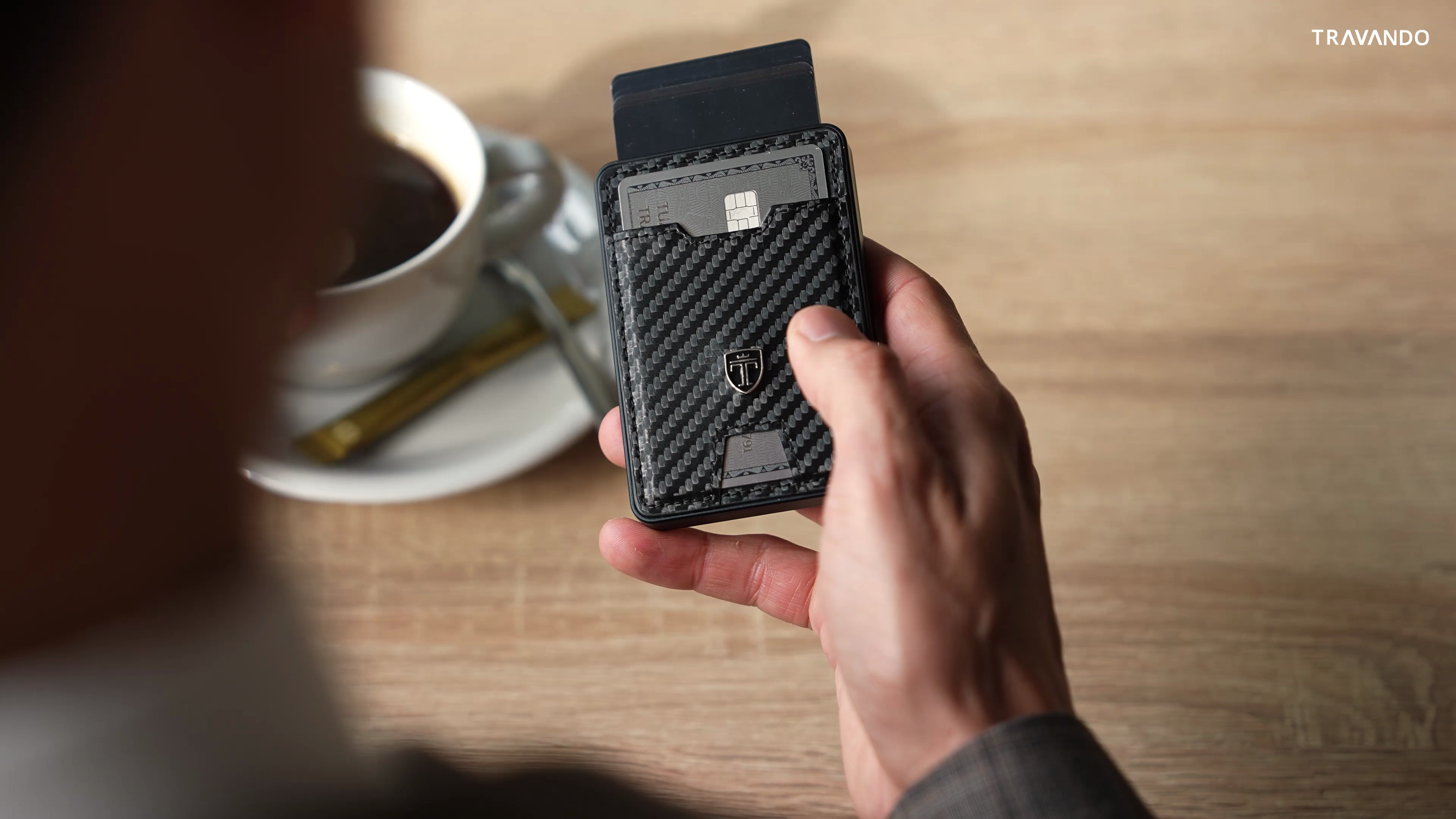 Watch Wallet for men by TRAVANDO ﹙with elastic cash strap﹚ on Amazon Live