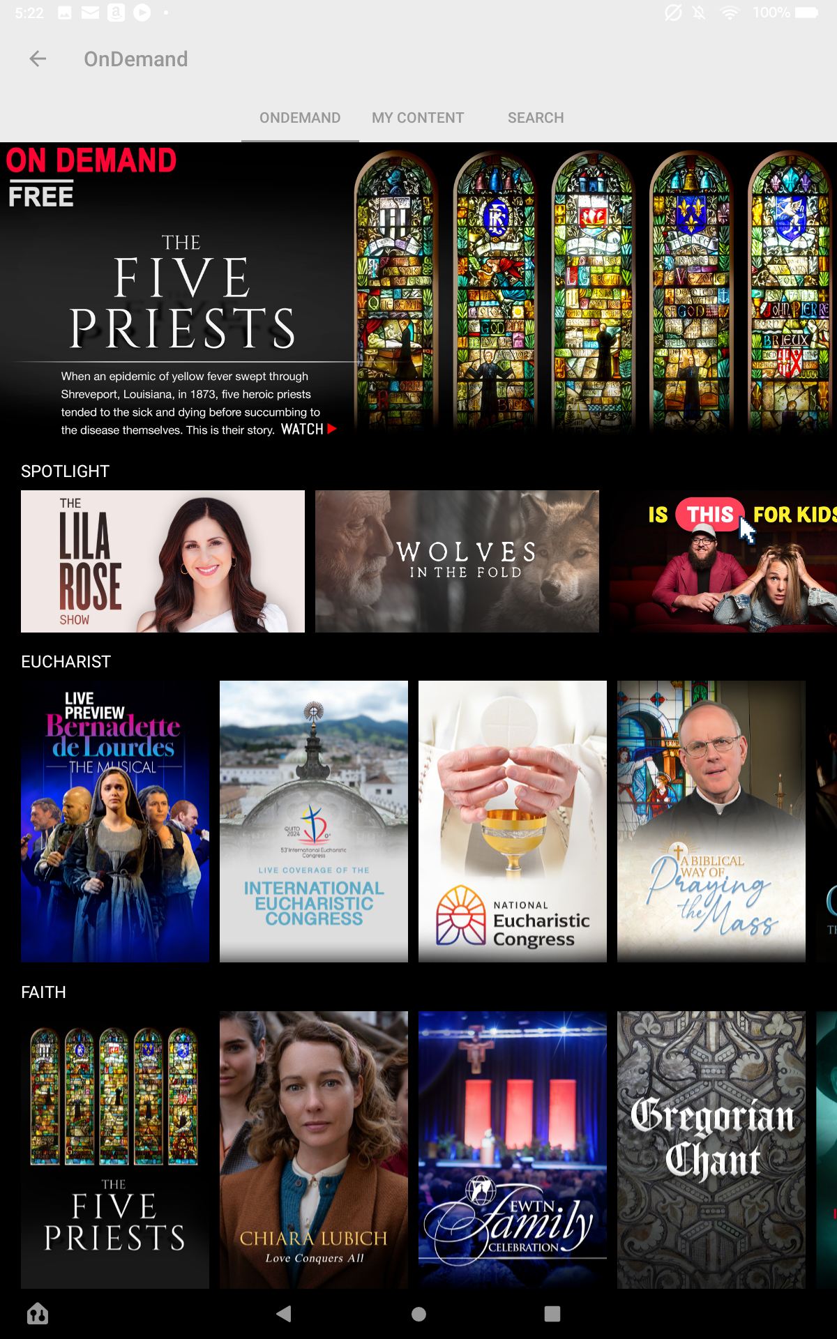 EWTN - App on Amazon Appstore