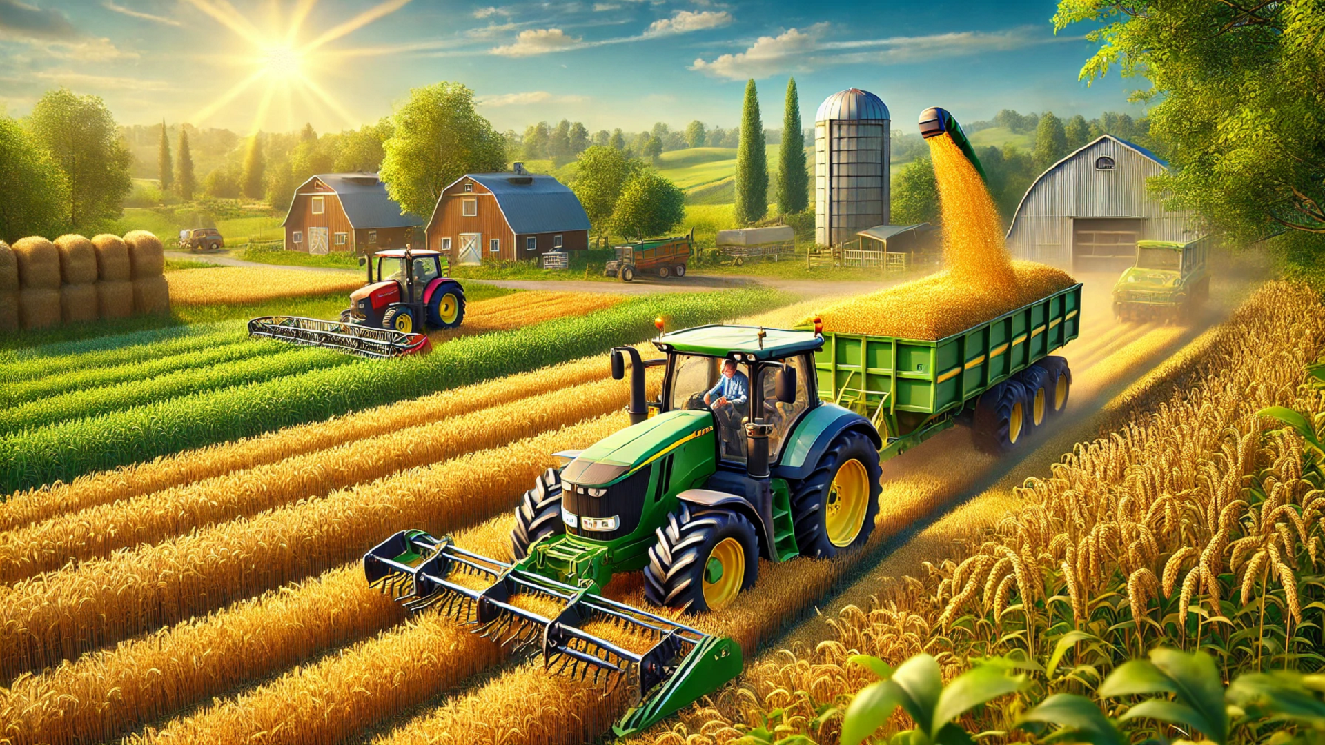 Real Tractor Farming Simulator 2025 – FS 25 Tractor Games 2K25, Open ...