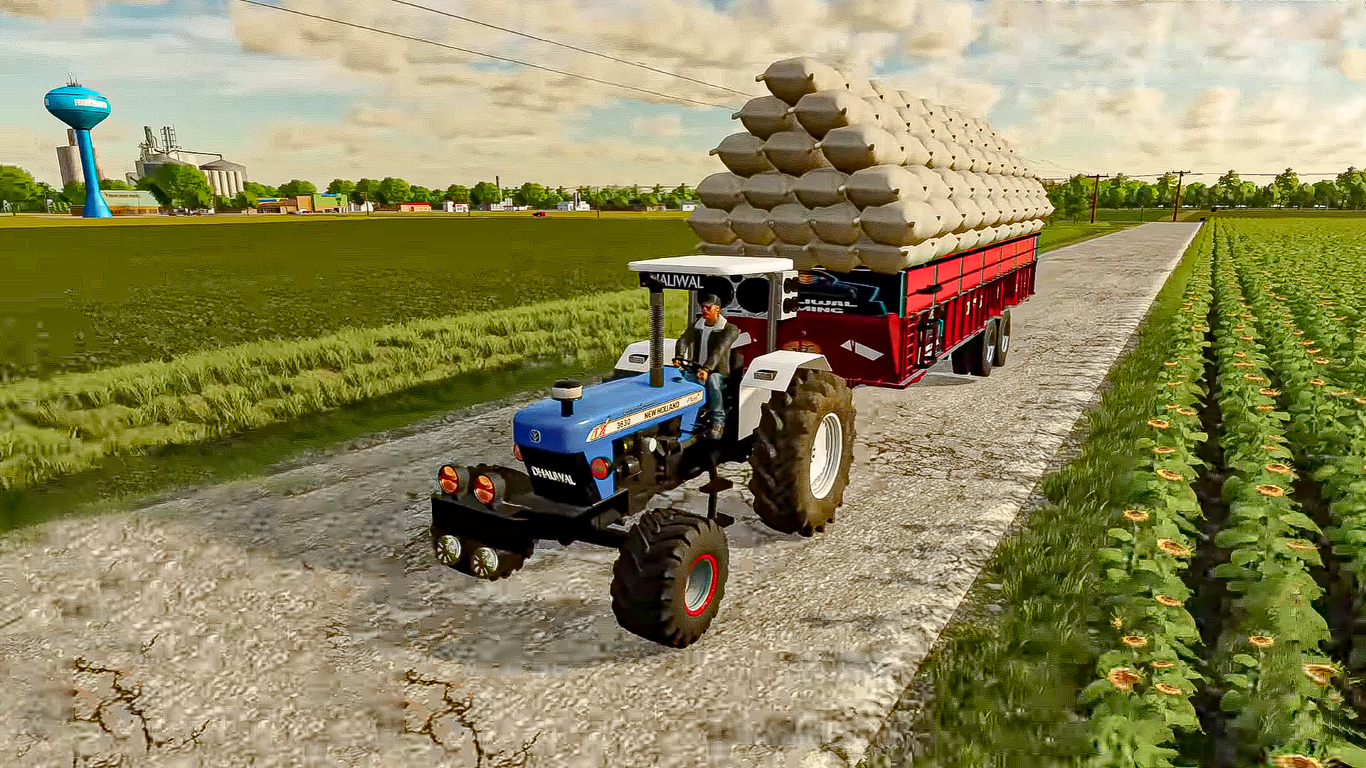 Tractor Farm: Farm Tractor 3D: Heavy Tractors Driving Game 3D: Indian ...