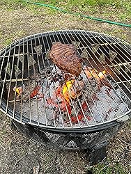 Amazon.com : only fire BBQ Solid Stainless Steel Rod Foldable Cooking ...