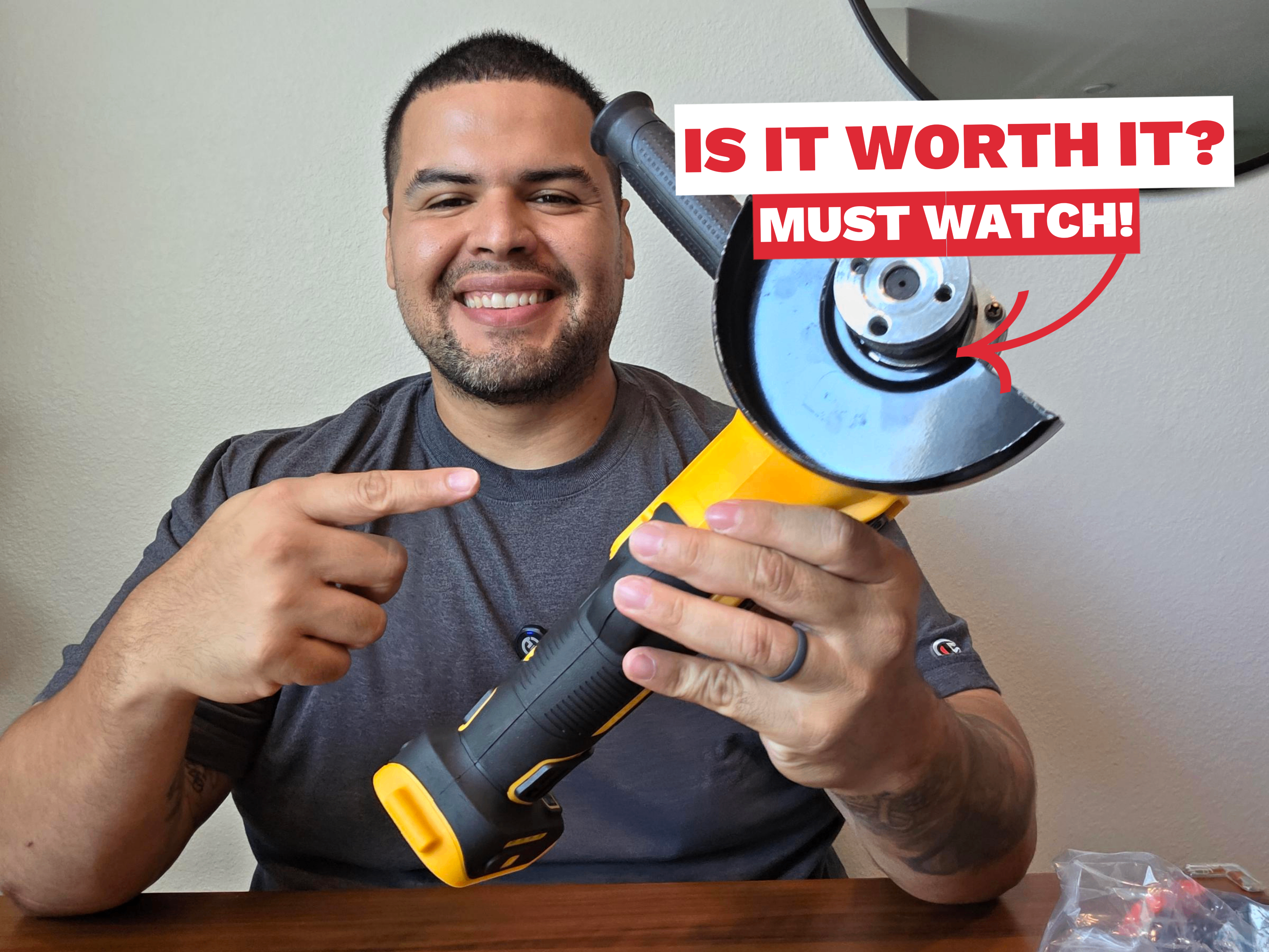 Watch Why This Cordless Angle Grinder is a Game Changer! on Amazon Live