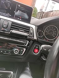 Aeloa Engine Start Stop Button Cover Red Car Engine Start Stop Push ...