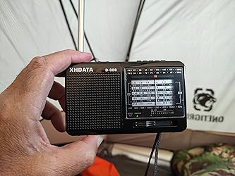 XHDATA D-328 Radio Portable FM AM SW Support TF Card MP3 Pocket Radio ...