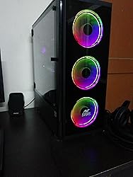 Ant Esports SI25 Mid-Tower Computer Case/Gaming Cabinet - Black ...