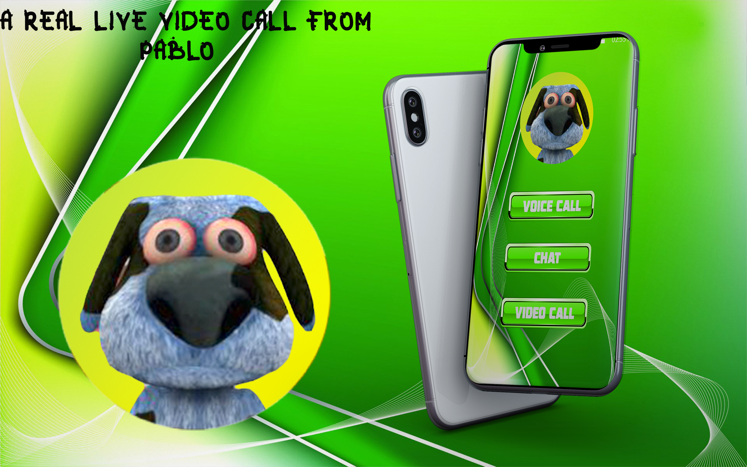 A Real Video Live Call From Talking Pablo - Free Fake Phone Caller id ...