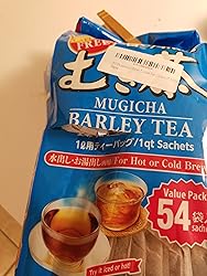 Amazon.com : ITO EN Japanese Barley Tea Kaori Kaoru (Aromatic) Mugichae Tea COLD/HOT 54 Bags ...