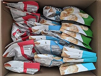 Amazon.com: Popchips Potato Chips Variety Pack, Single Serve 0.8 Ounce ...