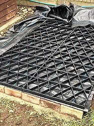 6x4 GARDEN SHED BASE GRID = FULL ECO KIT 2.1m x 1.2m + HEAVY DUTY ...