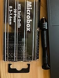 Pin Vise - Maxesla Precision Pin Vise Hand Drill with Twist Bits Set of ...