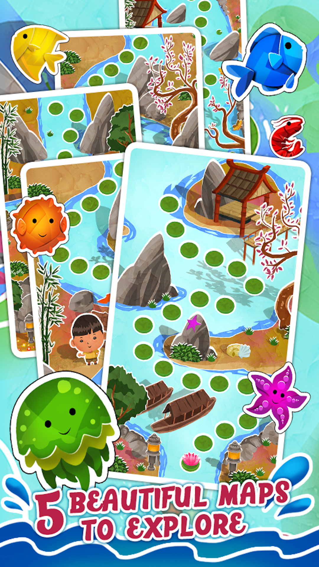 Paper Fish: Match-3 Adventure - App on Amazon Appstore