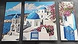 Schipper 609260783 Malen nach Zahlen - Santorin - Bilder malen für Erwachsene, inklusive Pinsel ...