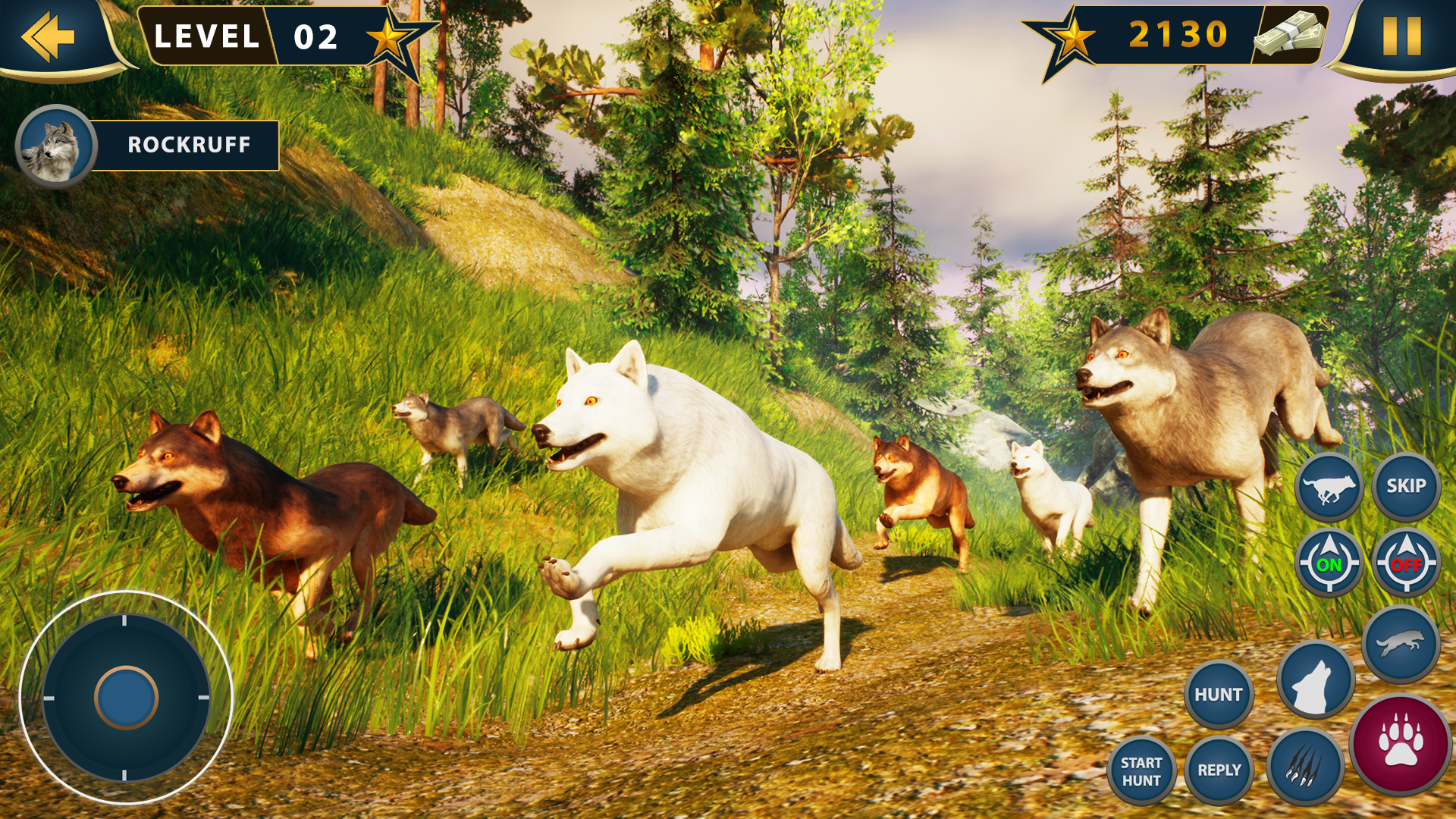 The wild wolf life story Game - App on Amazon Appstore