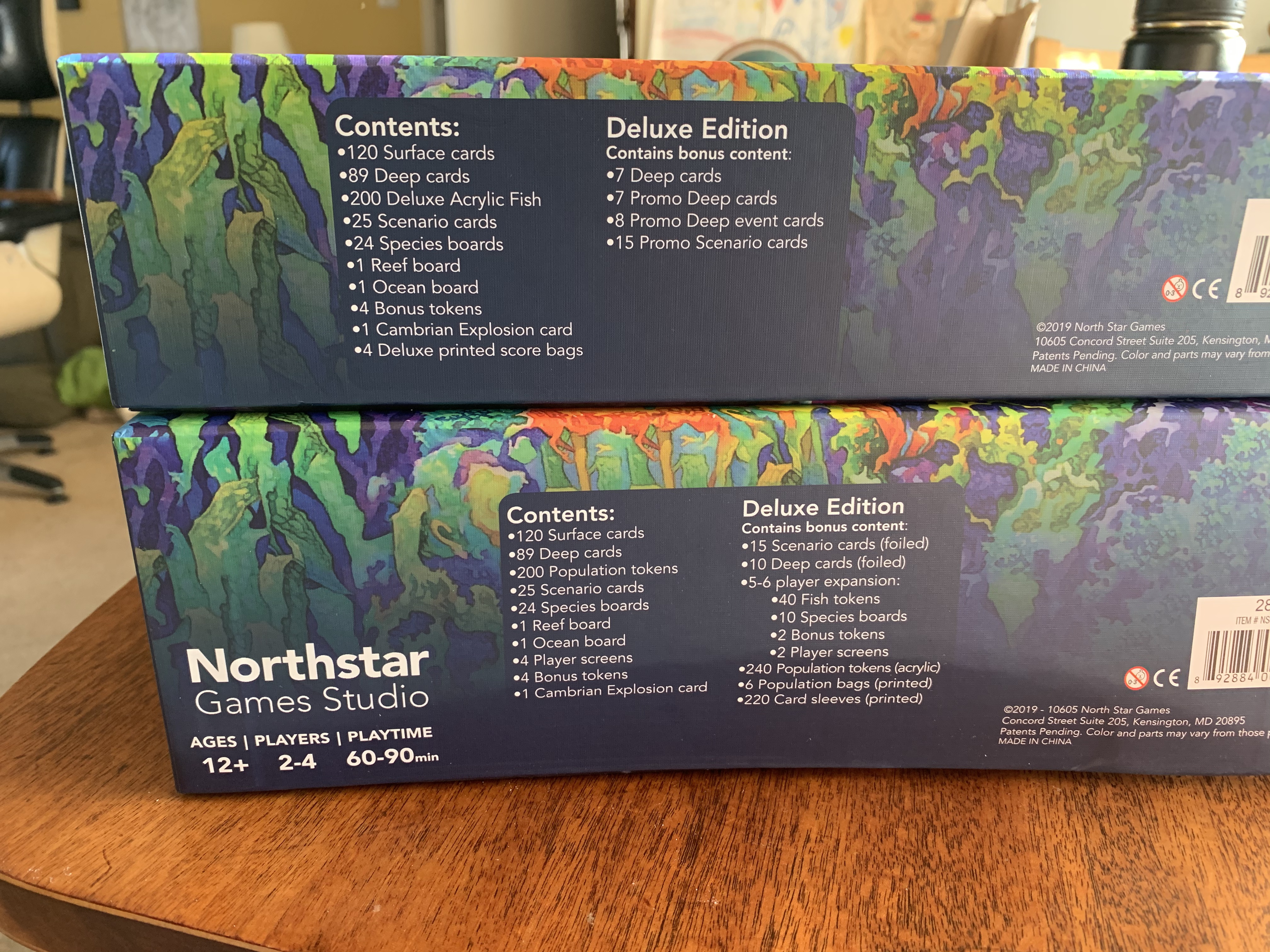 Oceans Legendary Edition Components Oceans