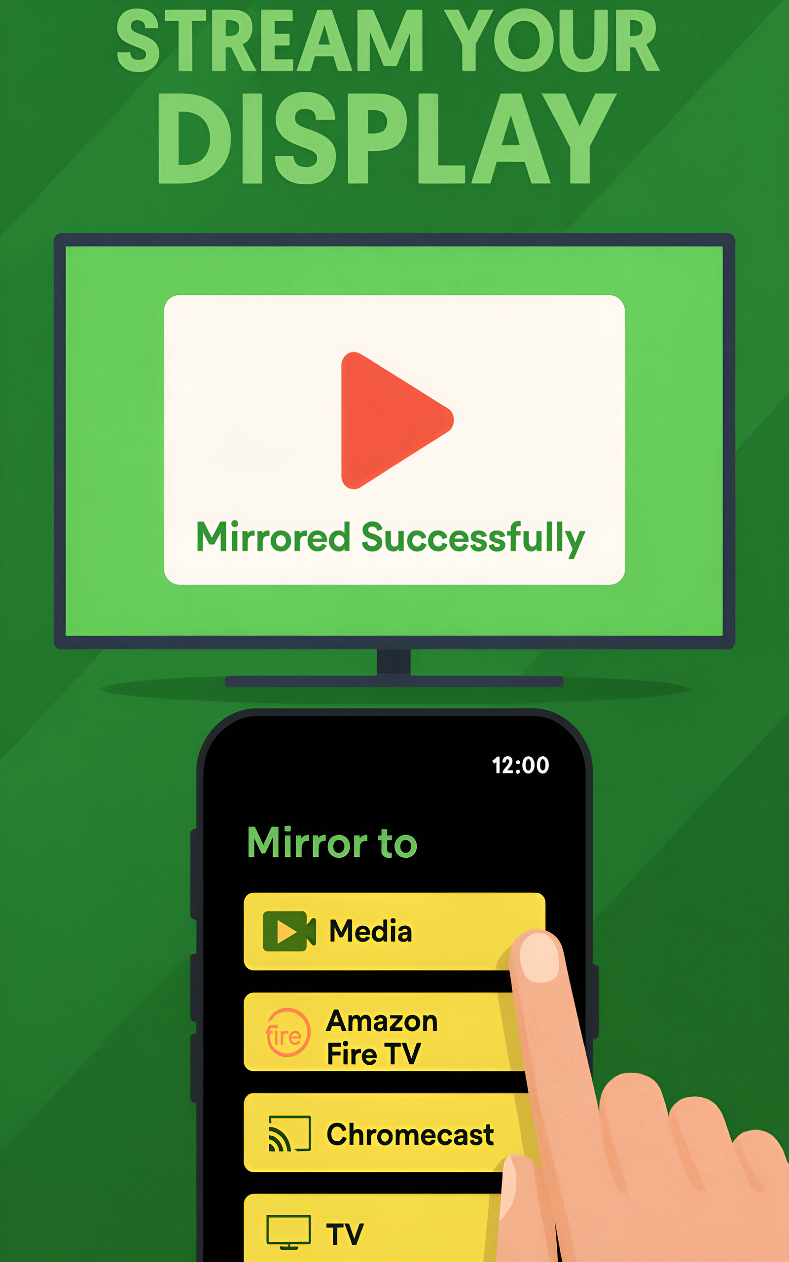 Screen Mirroring Cast To TV: Smart Display Connect - App on Amazon Appstore