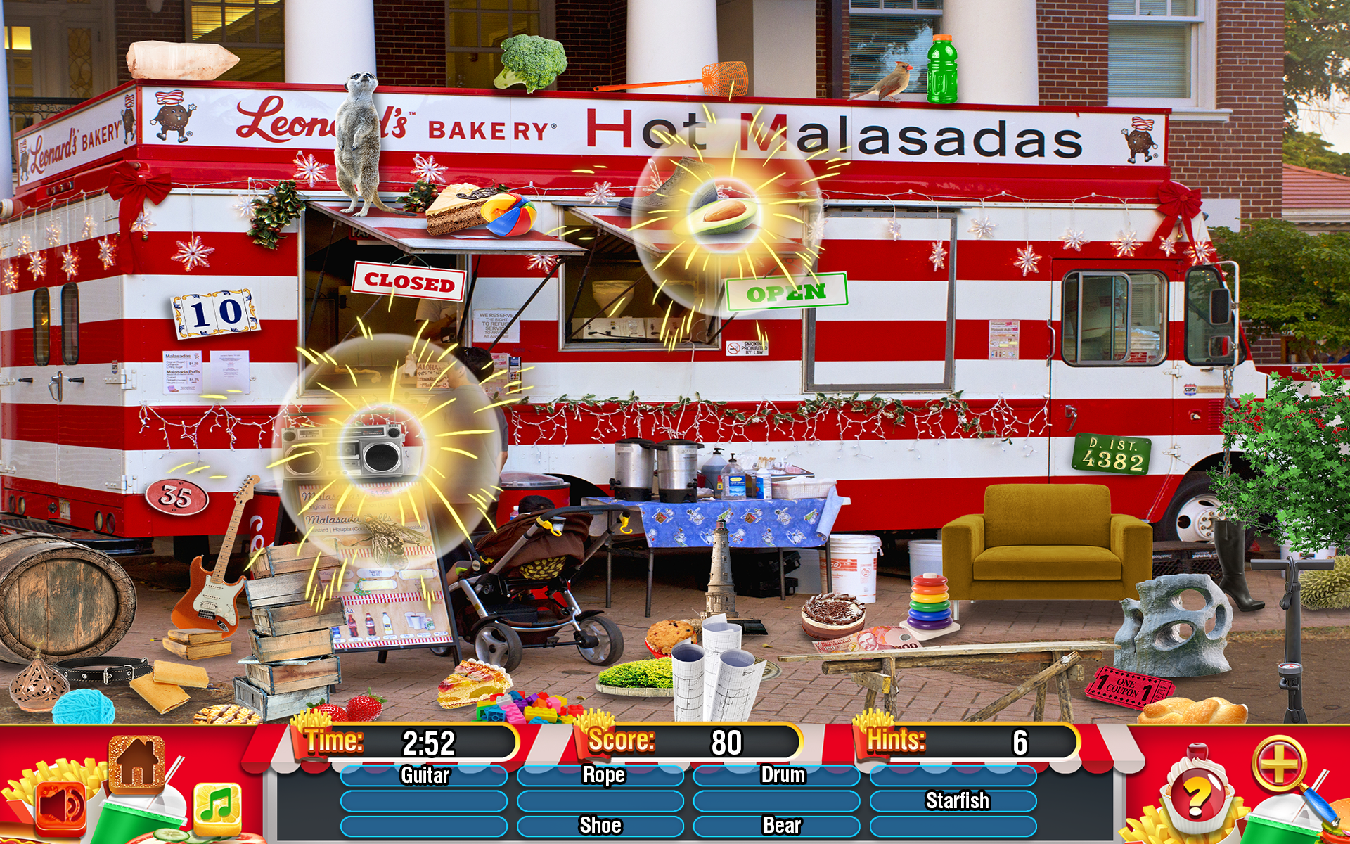 Hidden Objects Food Truck – Pizza, Candy, Chocolate, Cupcake Dessert ...