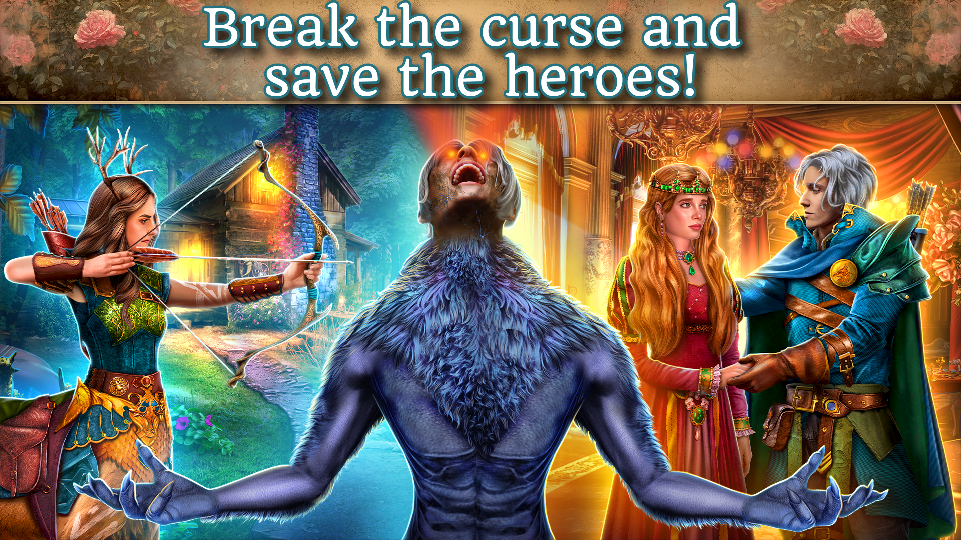 Hidden Objects - Royal Romances: The Cursed Hearts - Seek & find ...