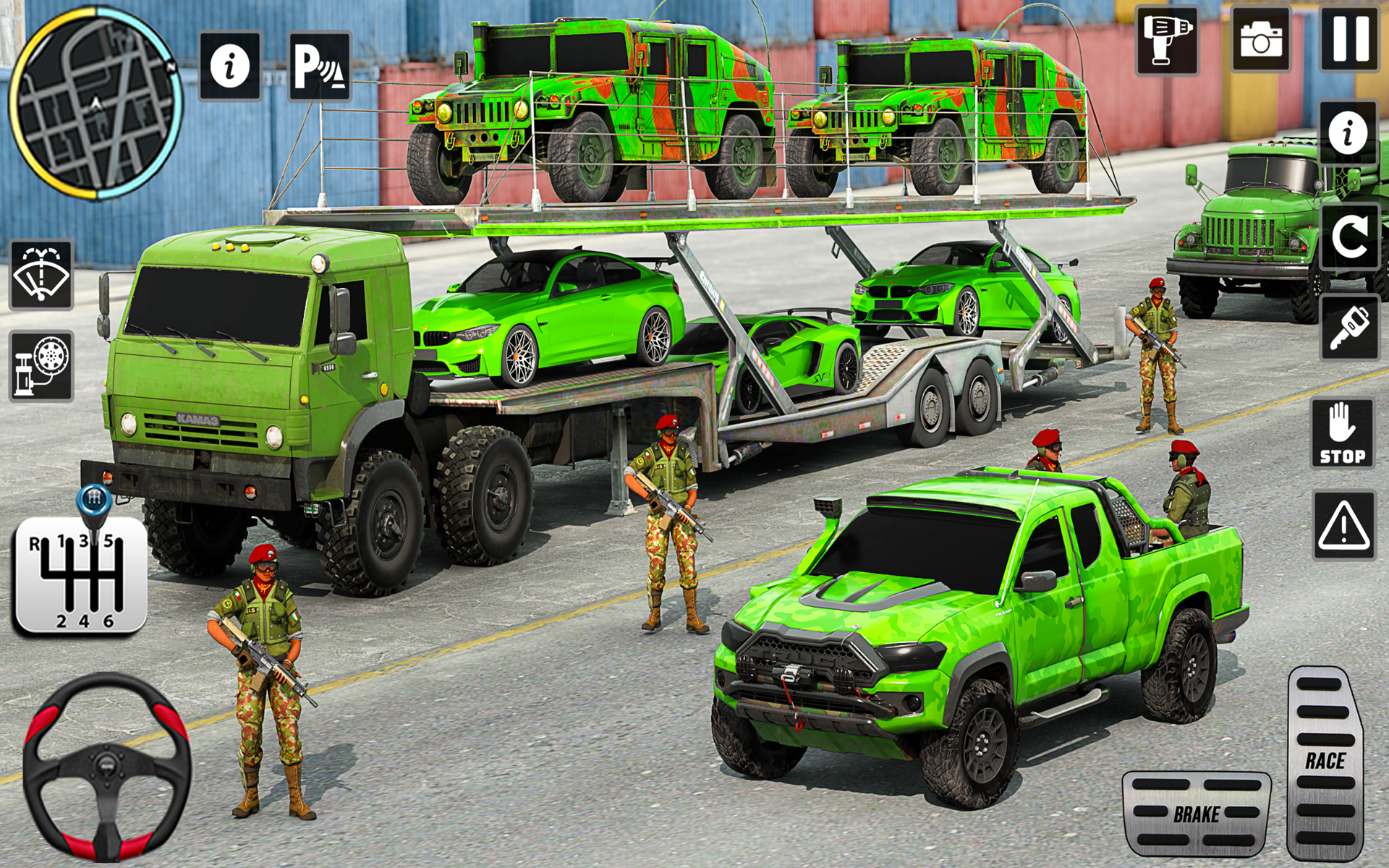 US Army Games Truck Transport: Real Army Vehicle Transport 3D Real Army ...