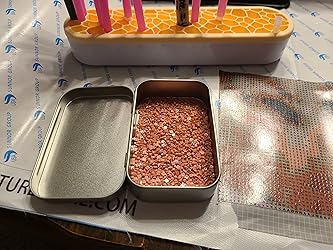 Amazon.com: Tamicy Metal Rectangular Empty Hinged Tins - Pack of 40 ...