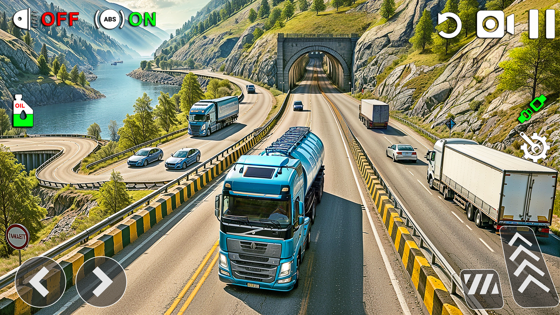 Offroad Oil Tanker Truck Driving Simulator Games-Oil Tanker Cargo Truck ...
